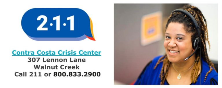 From Hello to Help, 211 is Here - Contra Costa Crisis Center